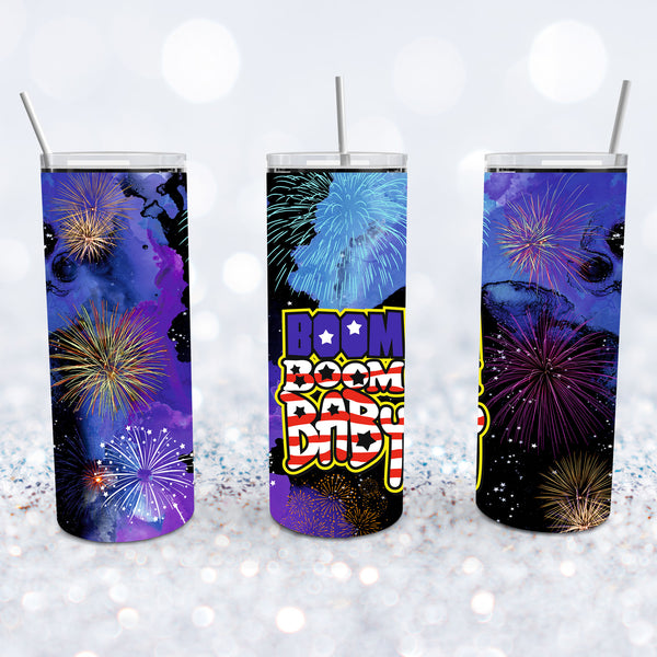 Boom Boom Baby Fireworks Tumbler – RCS Blanks
